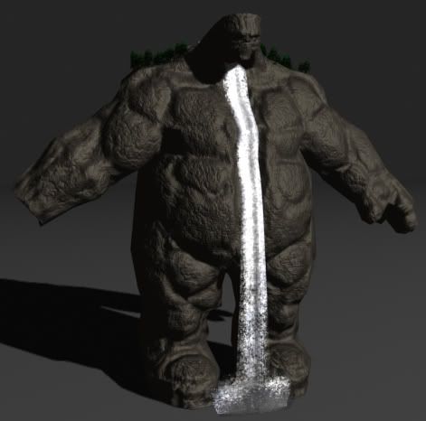 Elemental - Neo God - Earth/Fire/Water — polycount